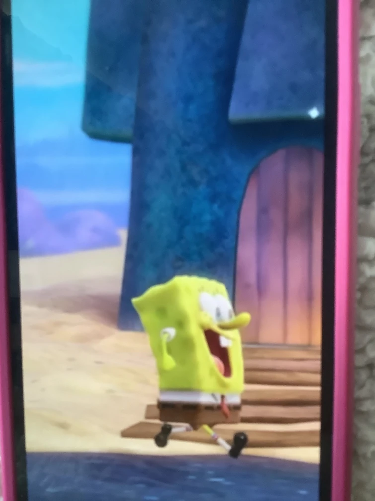 SpongeBob running in squidward’s house | Fandom