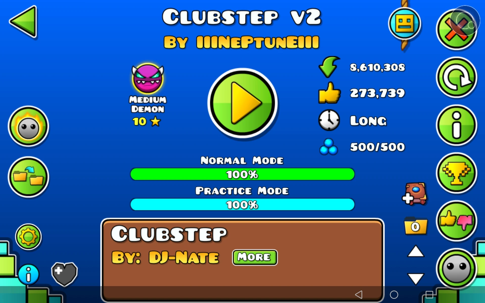 clubstep v2: 22nd demon, 4th medium demon | Fandom