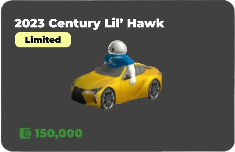 My "Century Lil' Hawk" | Fandom