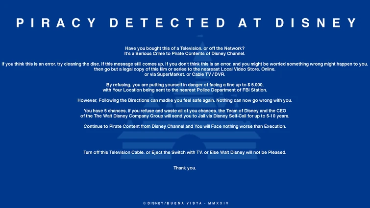 Discuss Everything About Anti Piracy Screen Wiki | Fandom