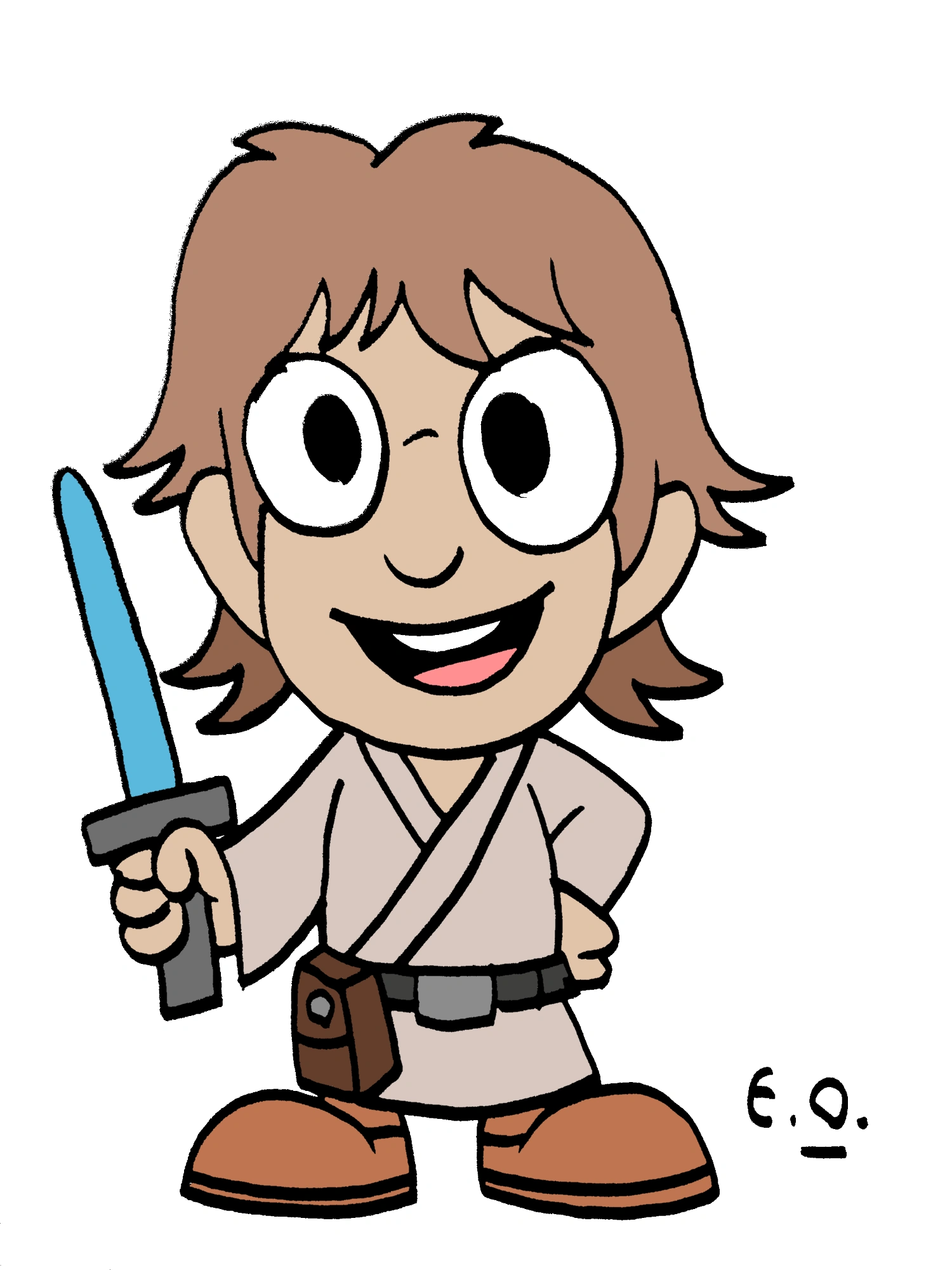 My drawing of Luke | Fandom