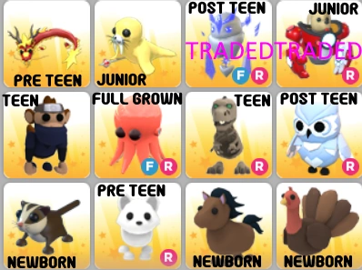 Trading few pets | Fandom