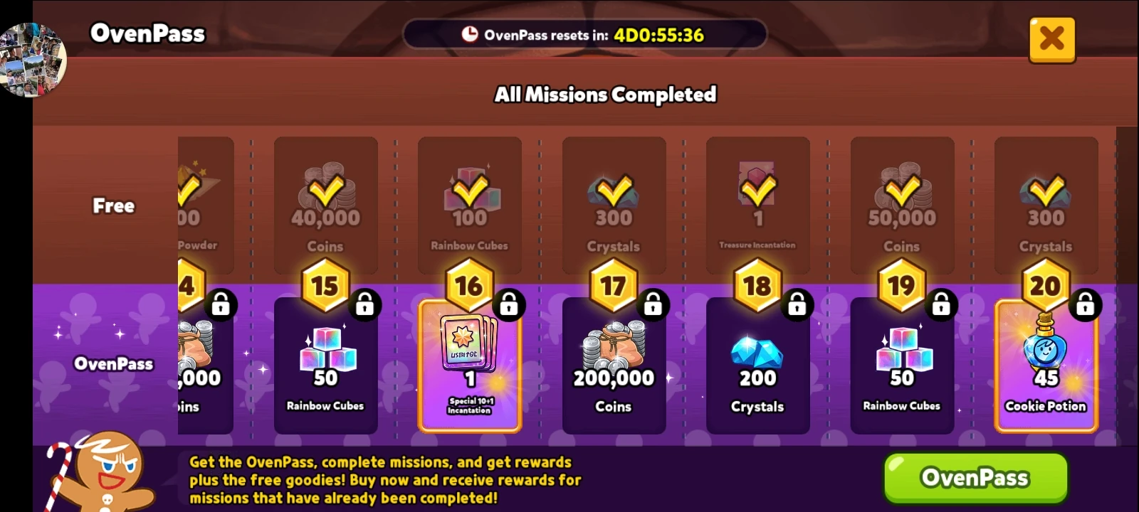 I complete my OvenPass | Fandom