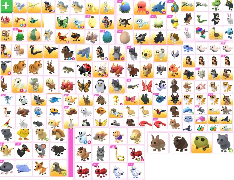 quitting adoptme and tryna trade my inventory for the best offer I can ...