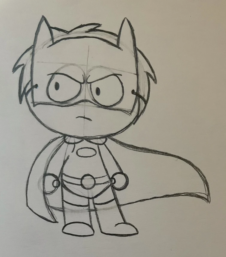 Kenny McCormick as Batman (sketch) | Fandom