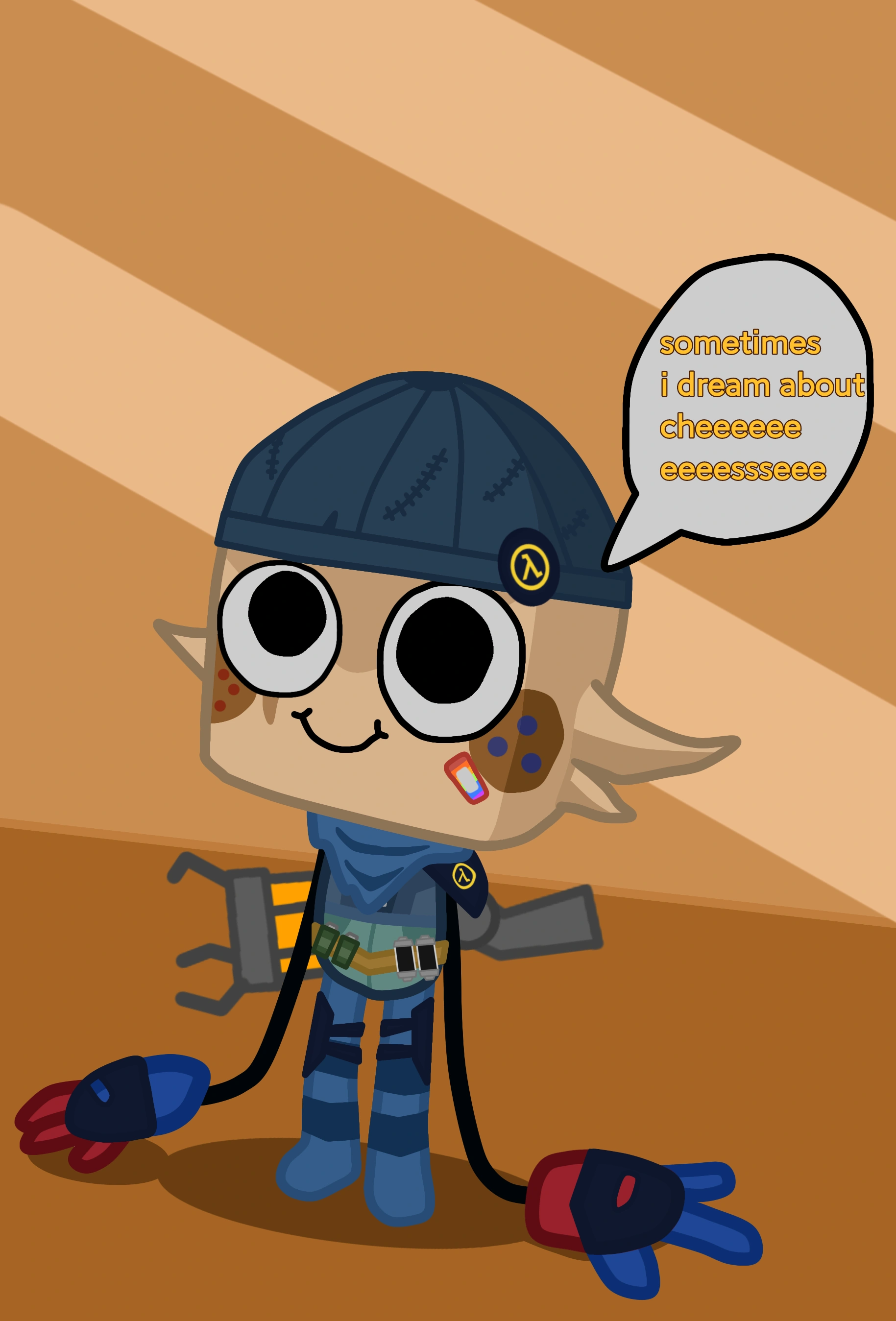 Yo what a Gud uniform you have, Goob. That symbol looks familiar tho ...