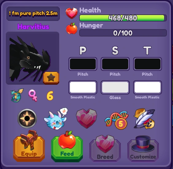 Trading/selling fm pure pitch harvi [need it gone] | Fandom