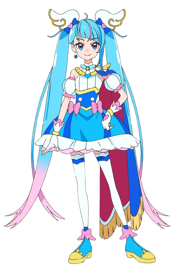 My Critique for the design of Hirogaru! Sky Precure designs, main cast ...