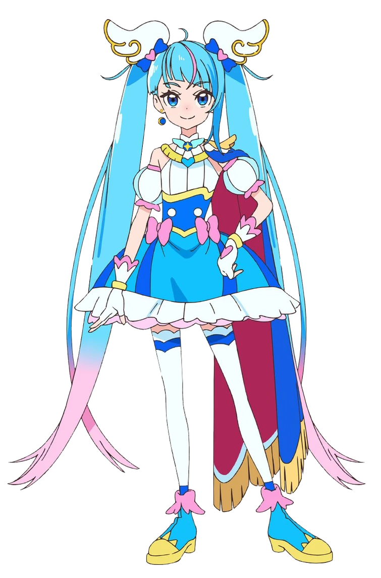 My Critique for the design of Hirogaru! Sky Precure designs, main cast ...