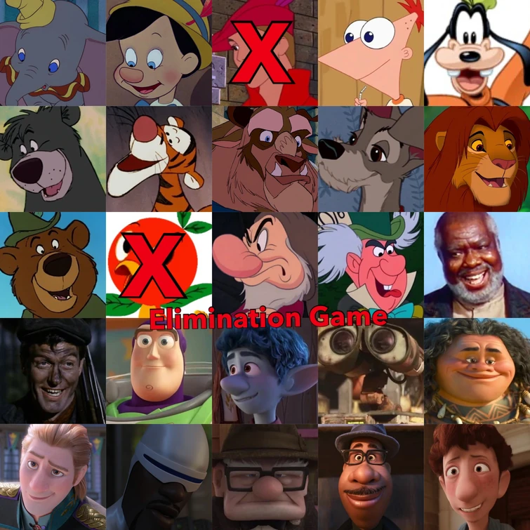 Disney Movie Characters Male
