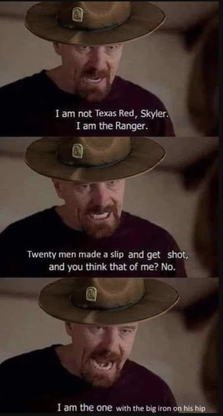 But Walt what if the Arizona Ranger… | Fandom