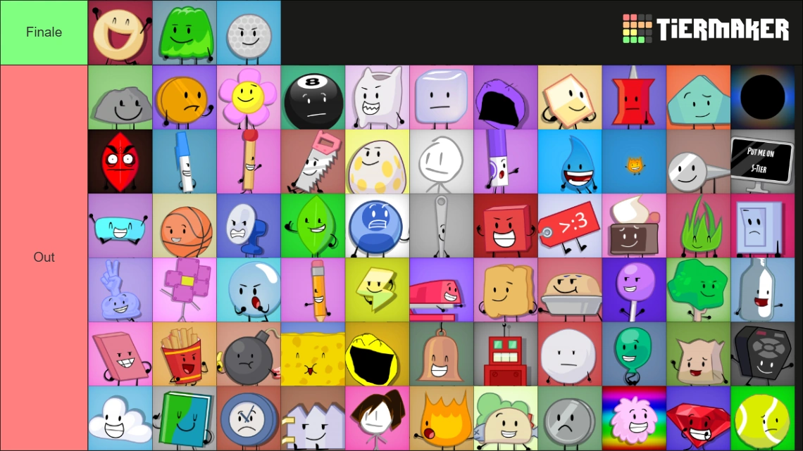 BFDI characters voting 30 | Fandom
