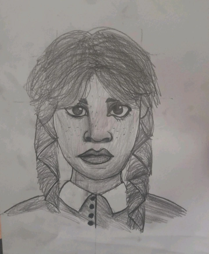 My sketch of Wednesday | Fandom