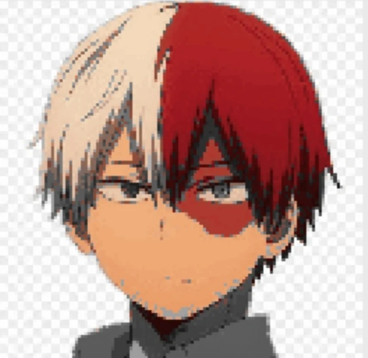 Todoroki pixel art update! | Fandom
