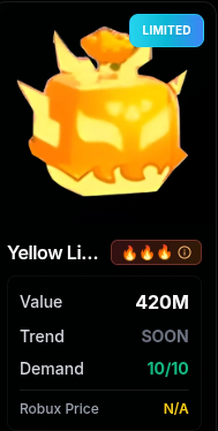 Trading Yellow Lightning | Fandom