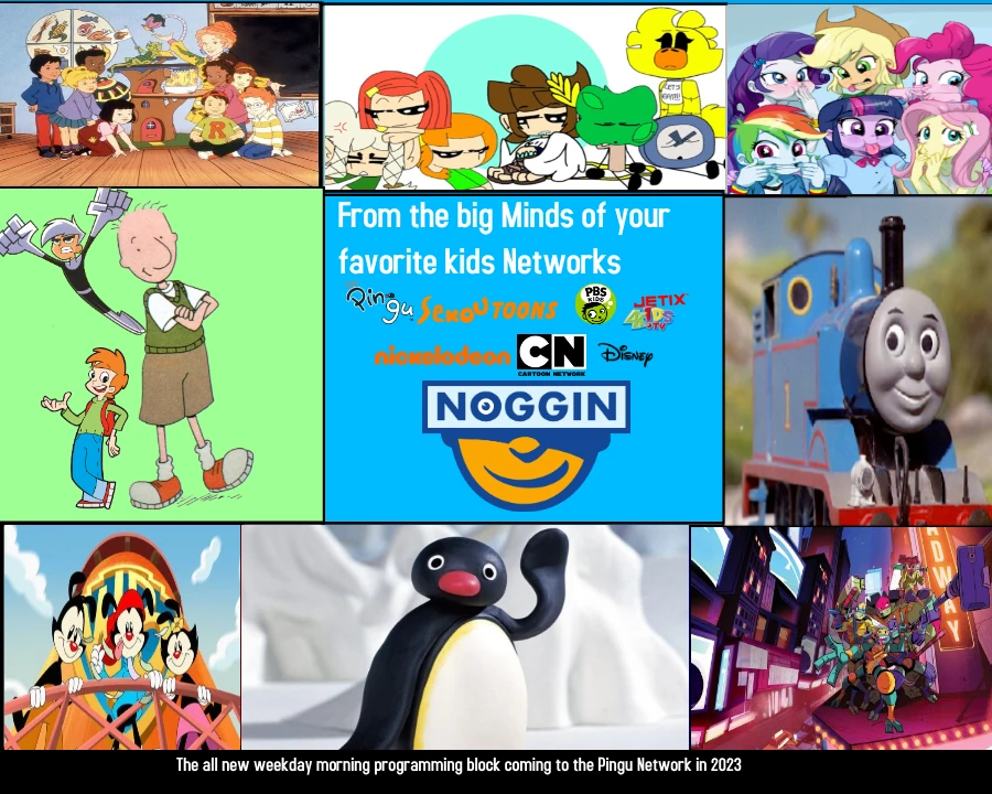 My Own Noggin TV Block Poster for The All New Pingu Channel | Fandom