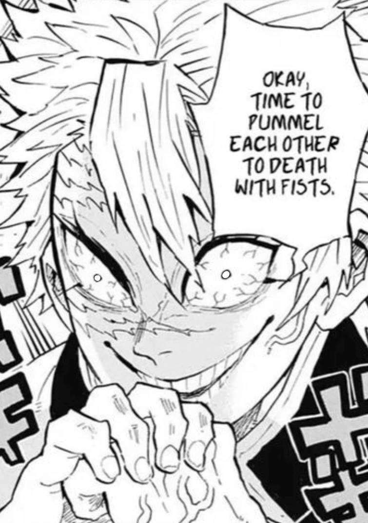 I wanted to draw something cute, so naturally, I chose Sanemi. | Fandom