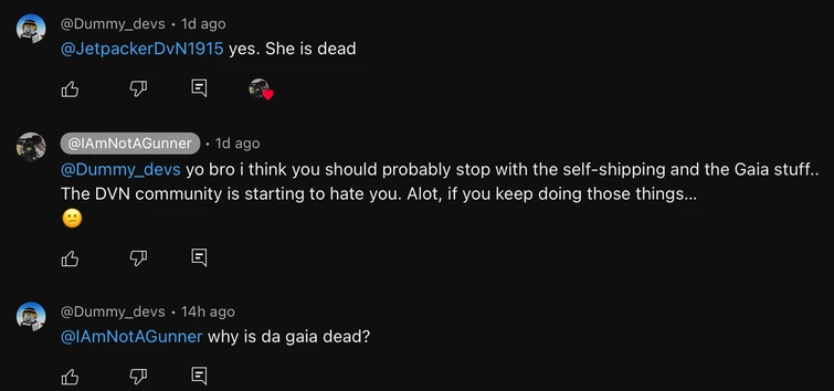 Just answer the damn question, Devs. | Fandom