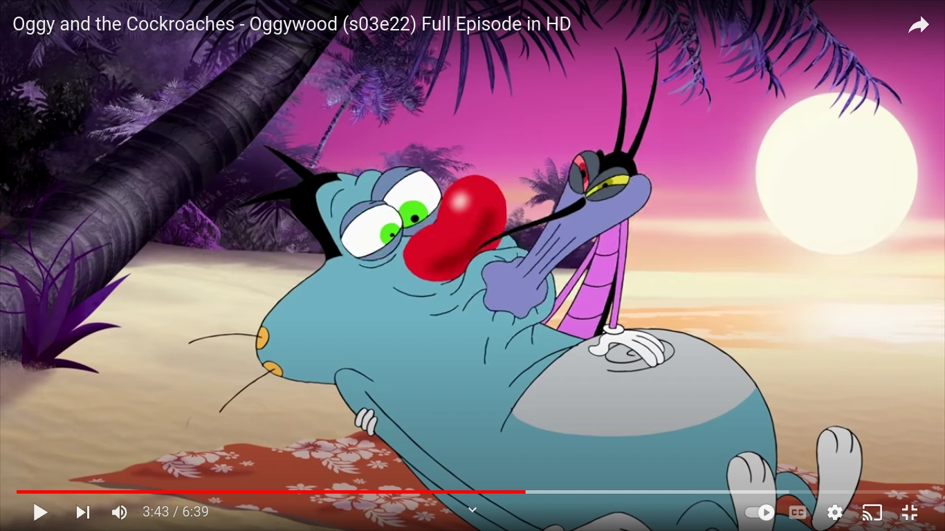 i was watching one of oggy's vids on yt and... | Fandom