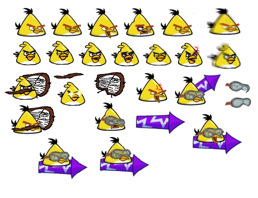 UL Chuck, Blue and Striped Bird Updated sprites N' Lore II | Fandom