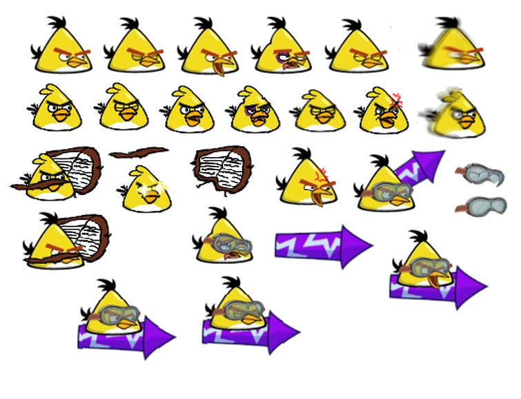 UL Chuck, Blue and Striped Bird Updated sprites N' Lore II | Fandom