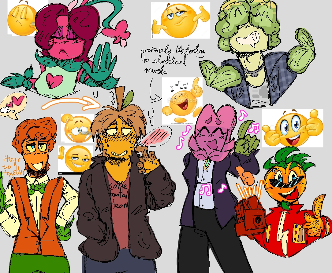 pvz gijinkas as those goofy stock photo emojis | Fandom