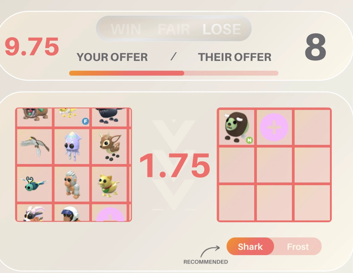 Trading 11 legendaries for a neon zombie buffalo (I can swap any of ...