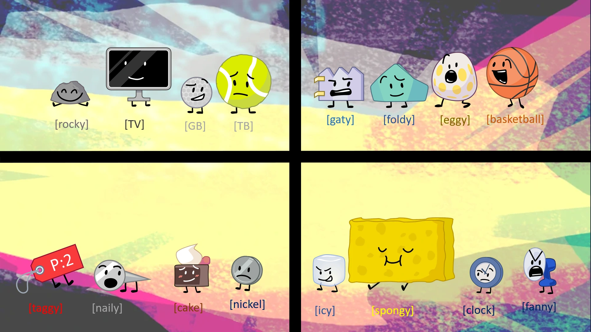 BFDI Armless Viewer Voting 1 (VTE) | Fandom