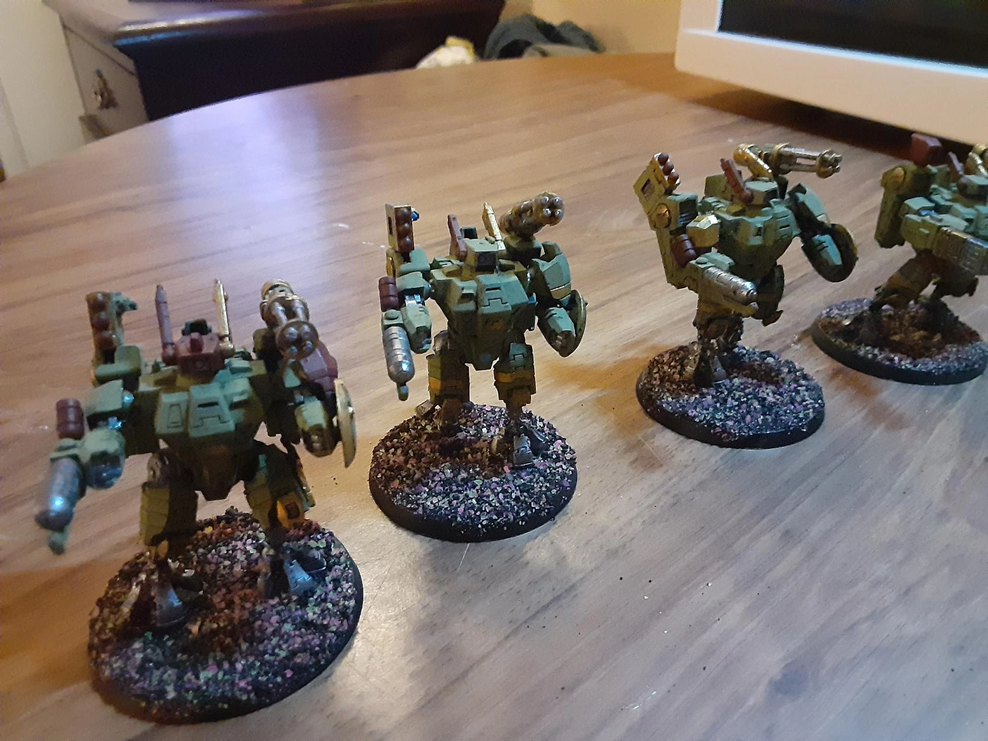 Added some color to break up the green and changed the some weapons ...