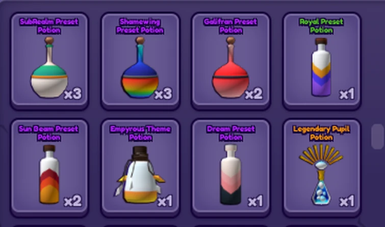 Potions ft + LF leg color pot! I NOW HAVE TWO LEG EYE POTS | Fandom