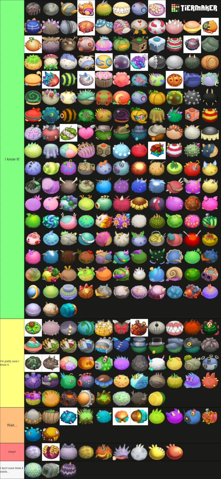 Guessing monsters based on their eggs | Fandom