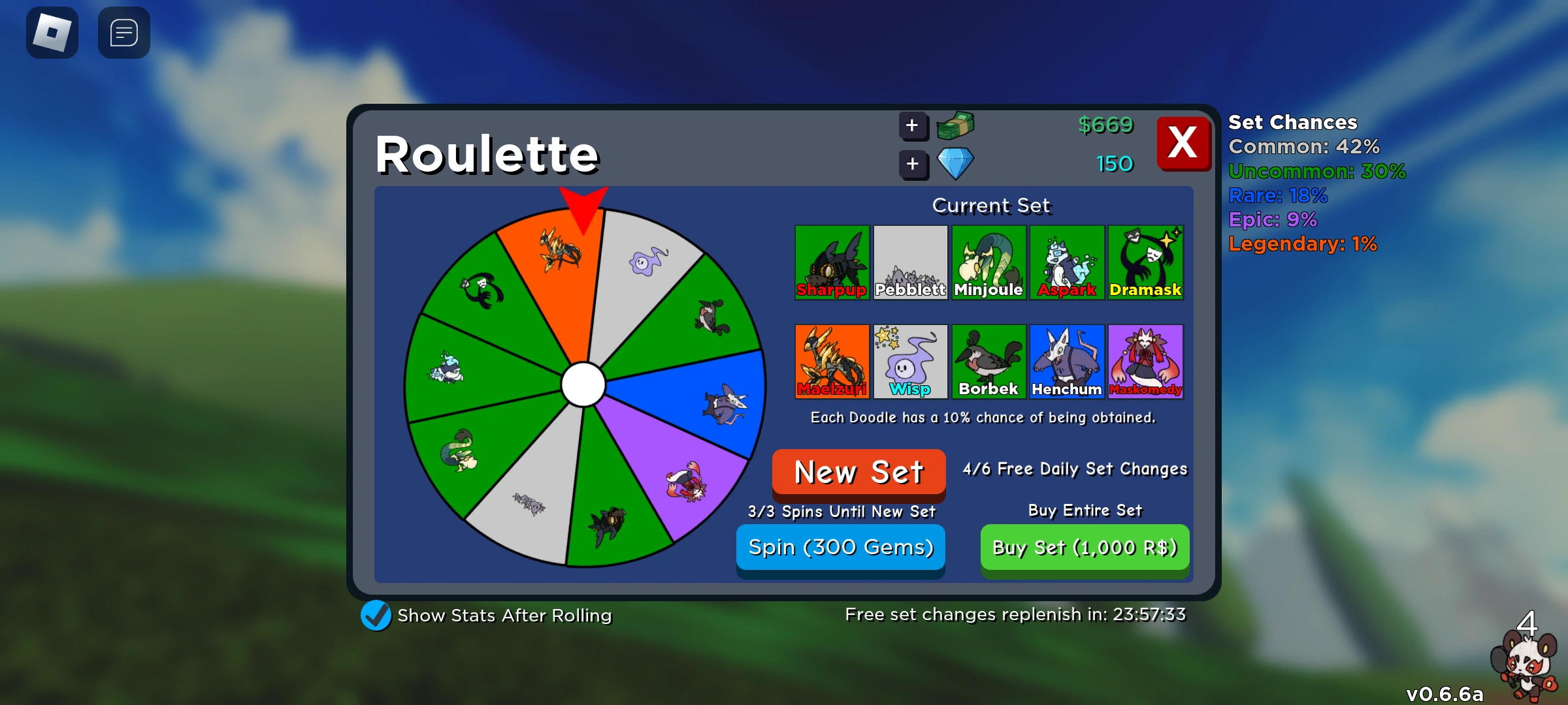 Roulette W | Fandom