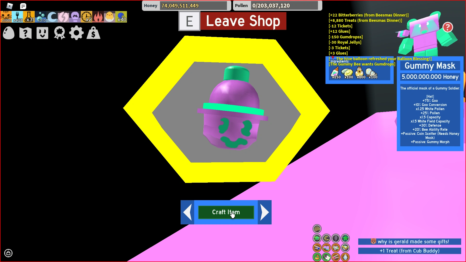 Obtaining Gummy Mask!!11! | Fandom