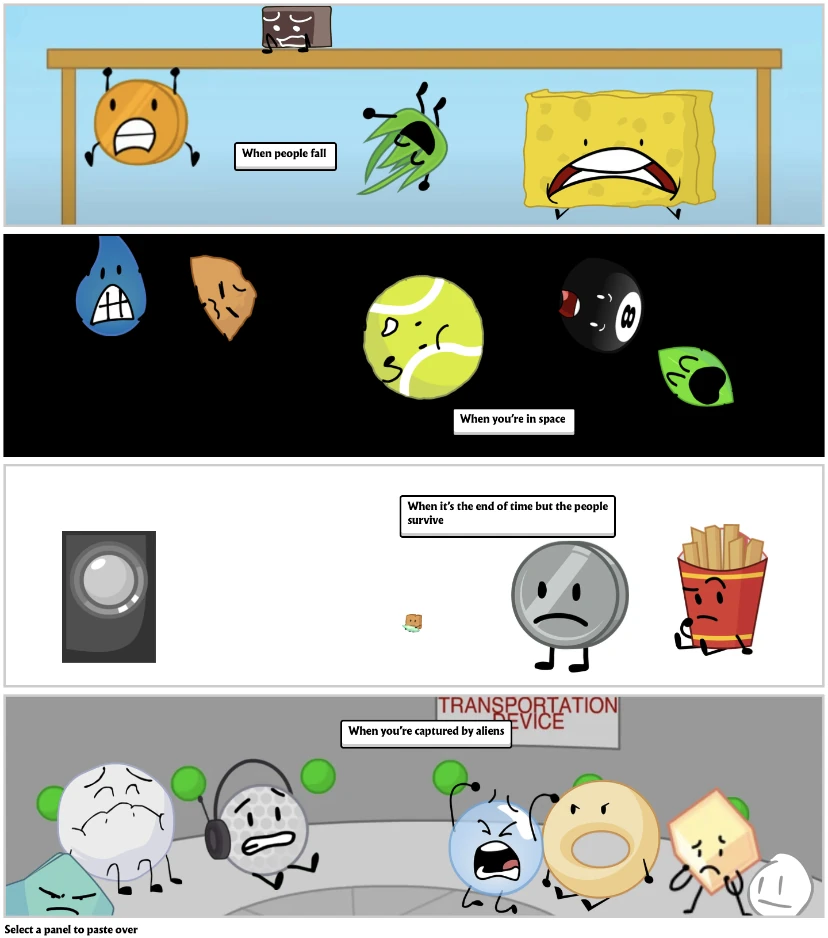 Bfdi scenarios: | Fandom