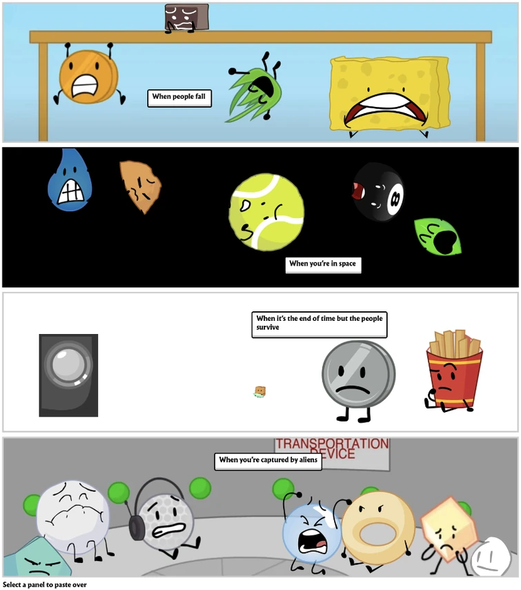 Bfdi scenarios: | Fandom