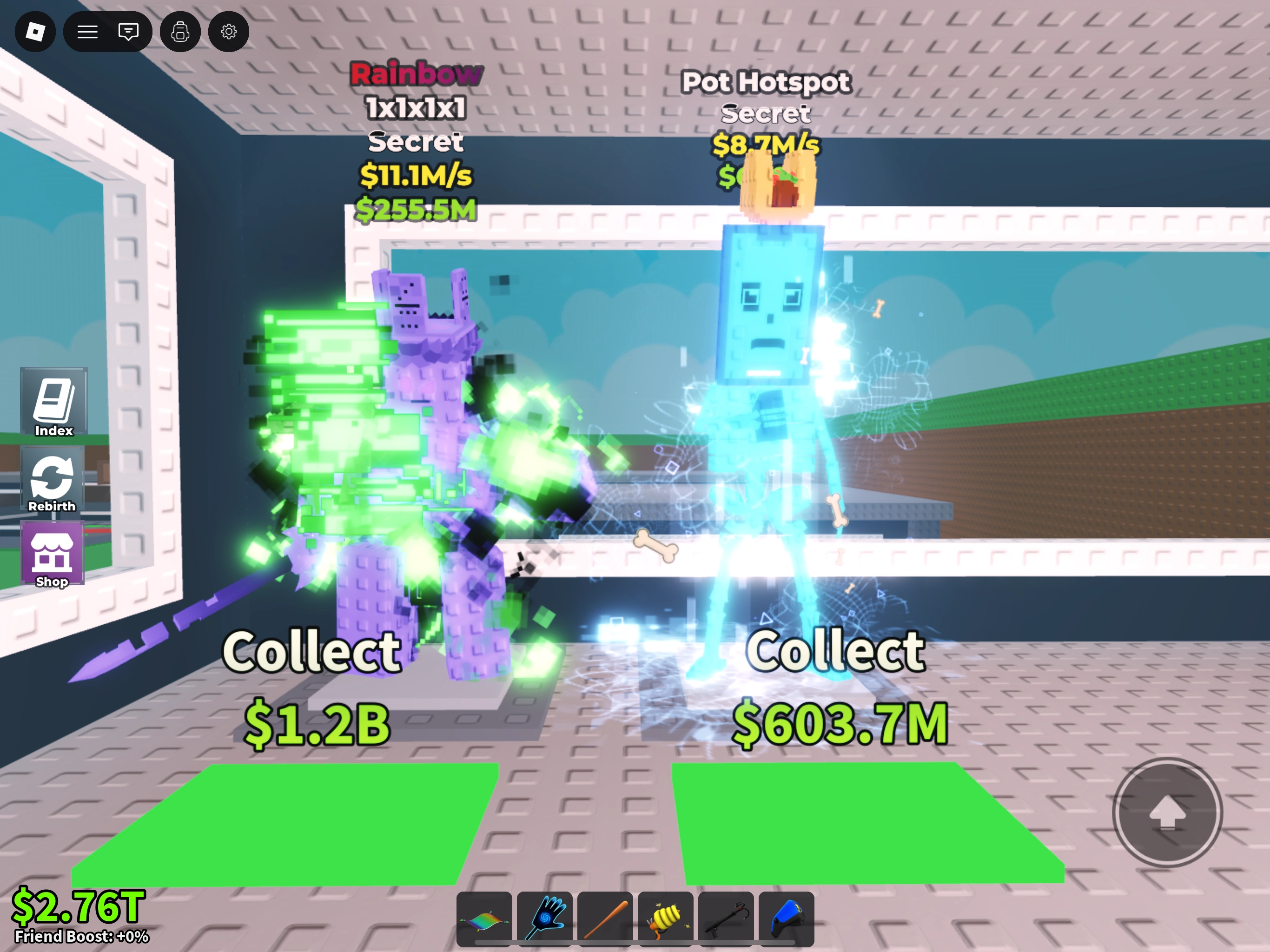 GUYS HERE IS WhAT I STOLE AND WHAT I GOT FROM SECRET LUCKY BLOCK FROM ...