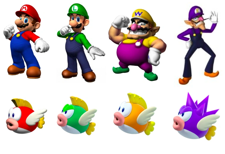 Did anybody else notice this? (The Cheep-Cheep Bros.) | Fandom