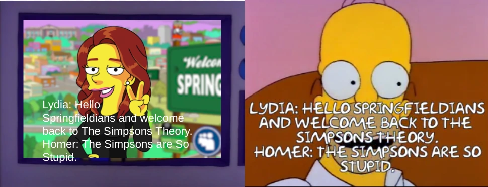The Simpsons Theory Meme I made | Fandom
