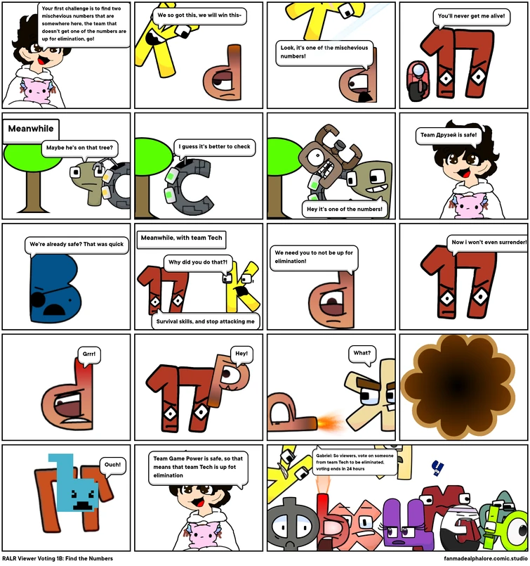 RALR Viewer Voting #1: Team Making and Finding Numbers | Fandom