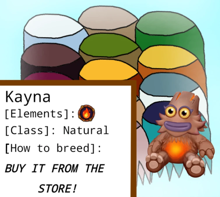 Baby Kayna (The Super Isles) (My Singing Monsters: A New Beginning ...