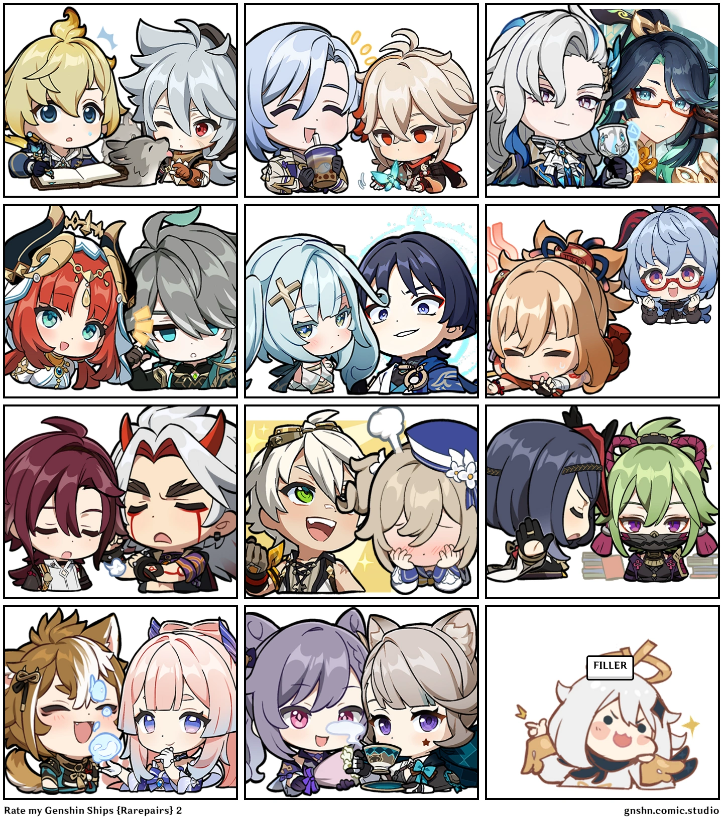 Rate my rarepairs two | Fandom