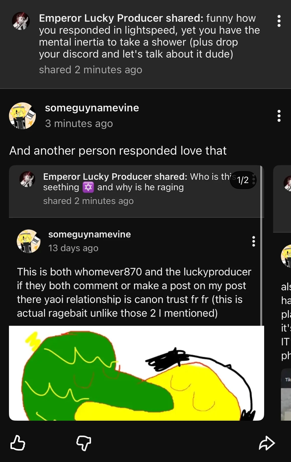 Yea no I’m not gonna respond to this guy | Fandom