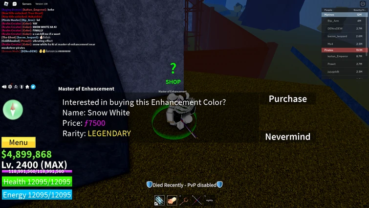 I FINALLY GOT SNOW WHITE HAKI | Fandom