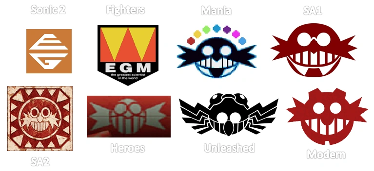 If you were Eggman, which of these logos would you pick for yourself ...