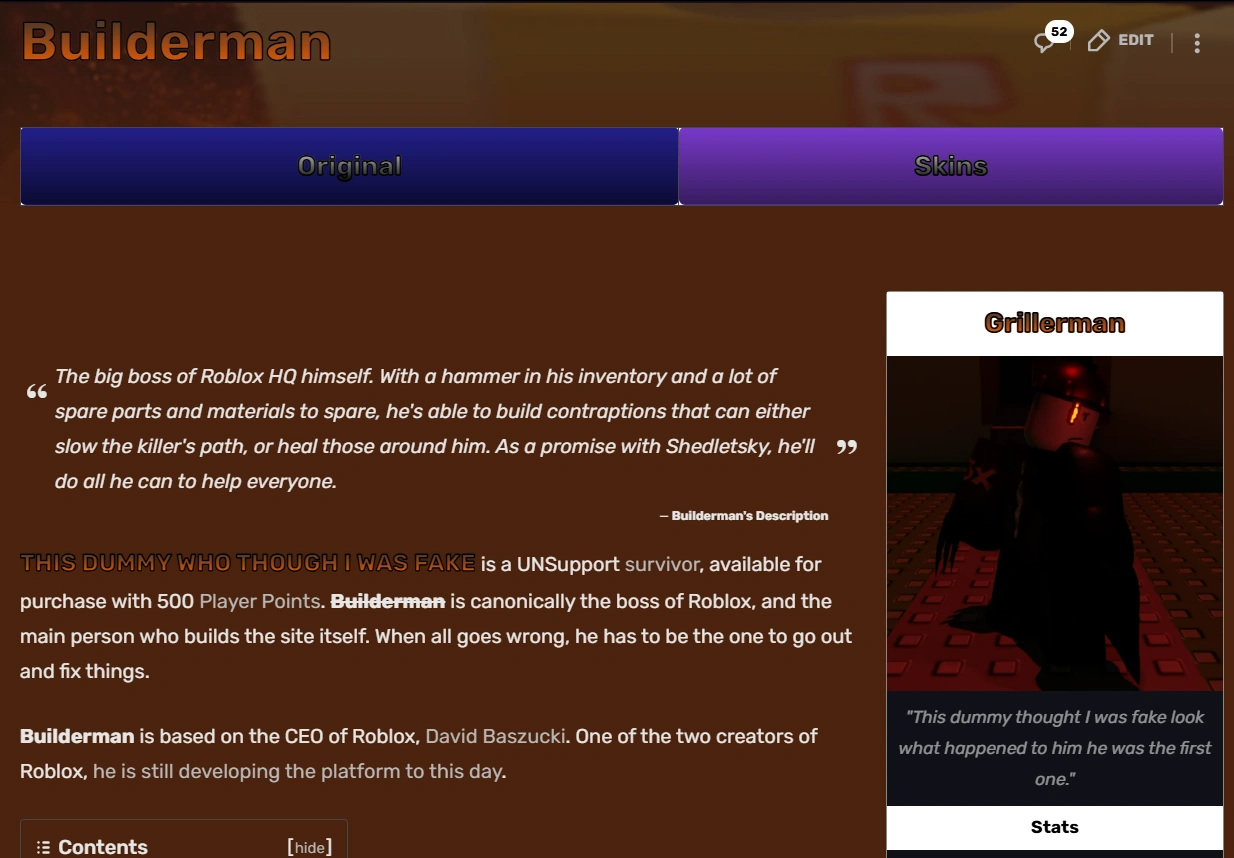 funny builderman page | Fandom