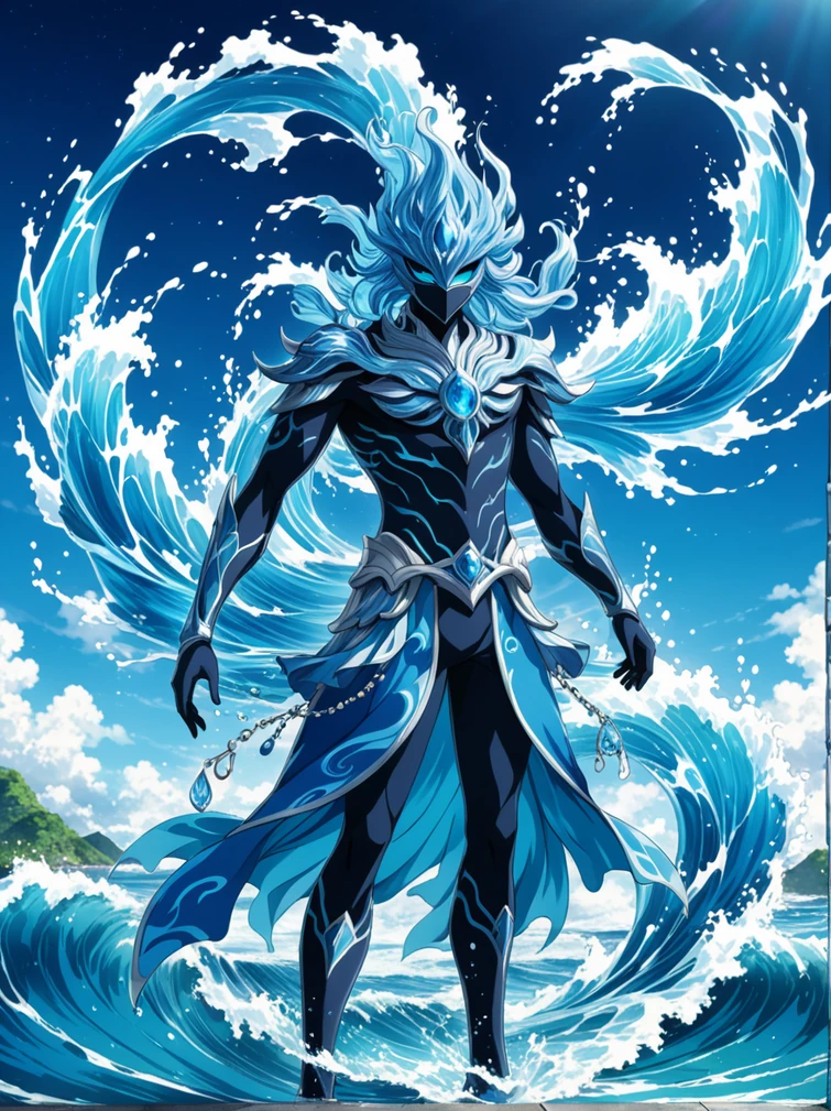 Elemental Water Spirit, Royal Blue Wave | Fandom