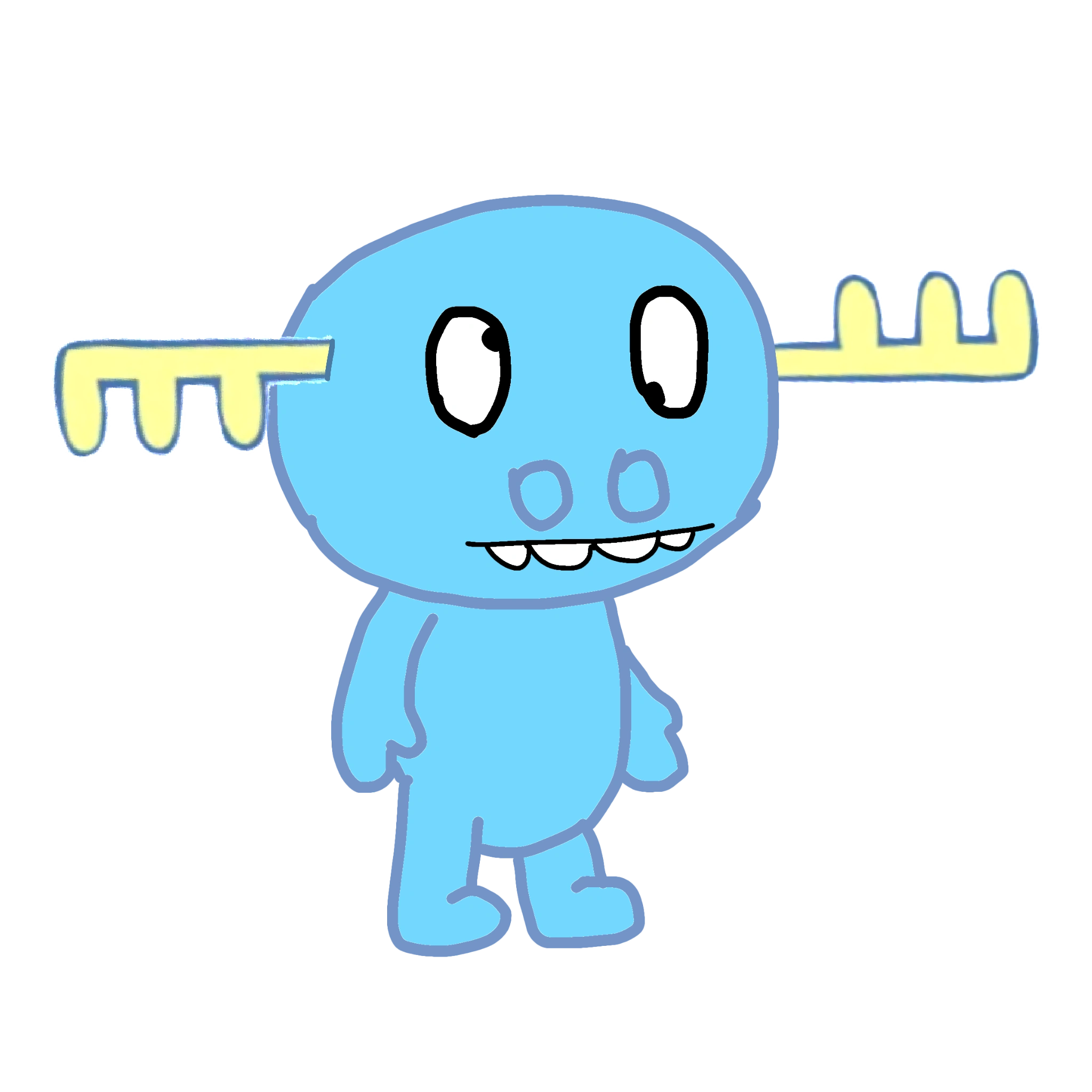 Lumpy but he has the same design shape as the rest of the characters ...