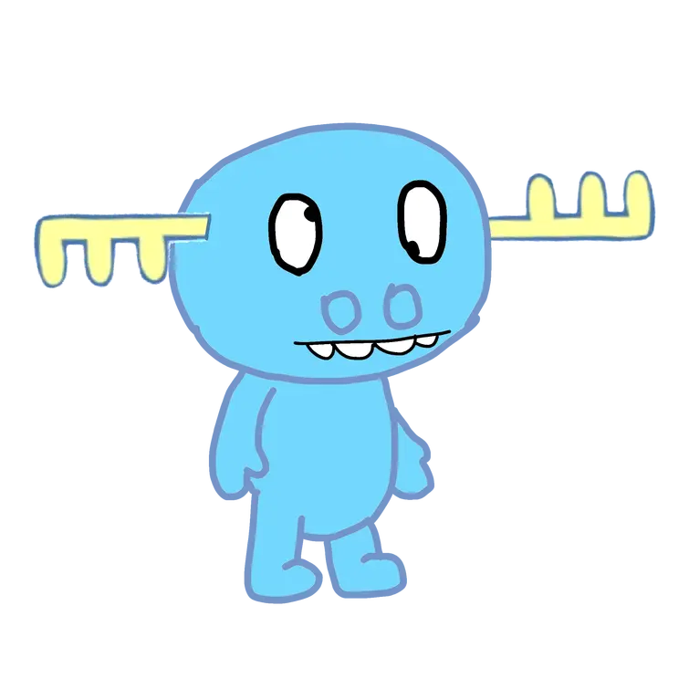 Lumpy but he has the same design shape as the rest of the characters ...