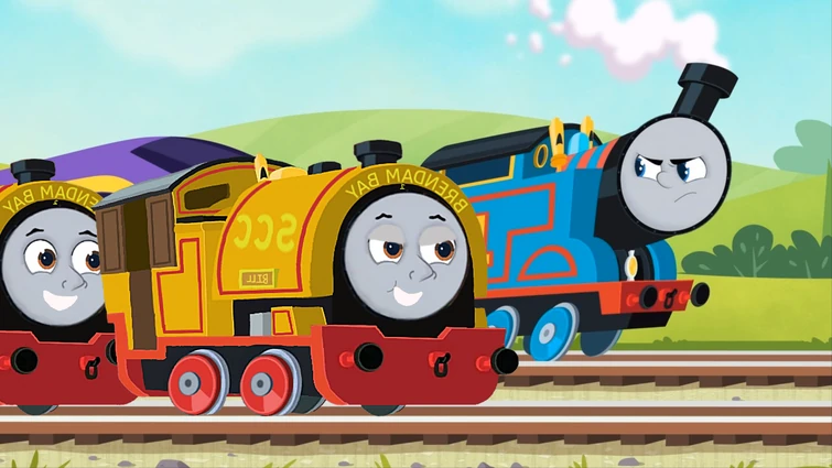 If Bill and Ben teased Thomas & Kana instead of the troublesome trucks ...