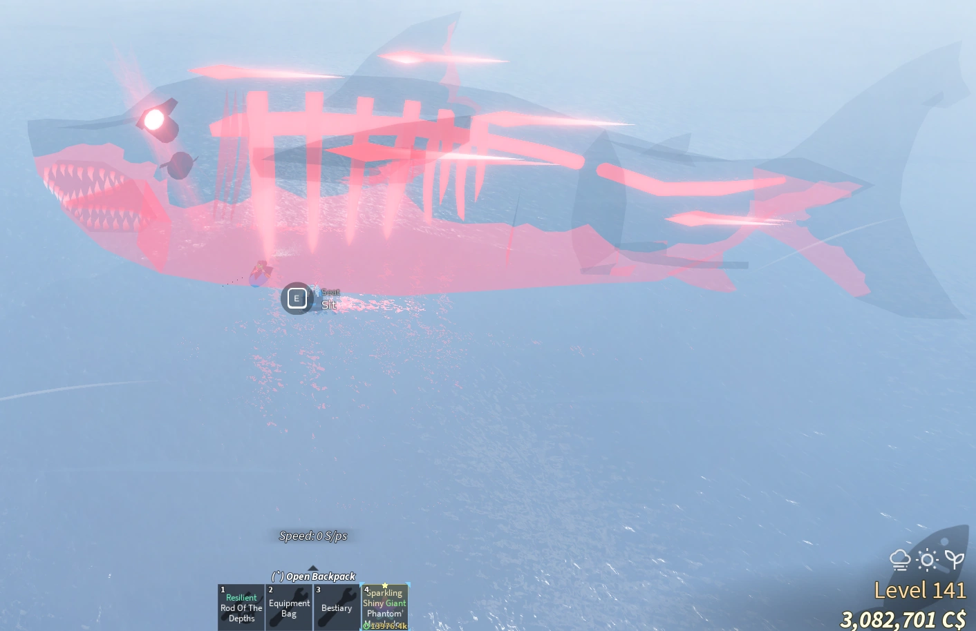 Sparkling Shiny Giant (14k kg) Phantom Megalodon | Fandom